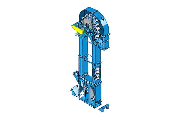 TD Vertical Belt Bucket elevator